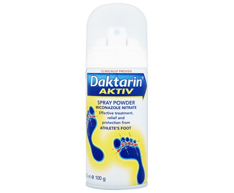 Daktarin Aktiv Spray Powder – Omega Pharmacy