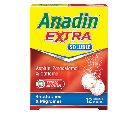 Anadin Extra Soluble Tablets – Omega Pharmacy