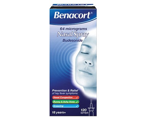 Benacort 64 Micrograms Nasal Spray – Omega Pharmacy