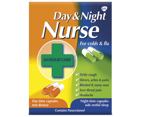 Day & Night Nurse Capsules – Omega Pharmacy