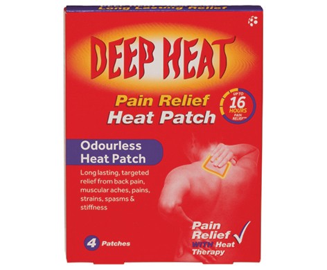 Deep Heat Pain Relief Heat Patch – Omega Pharmacy
