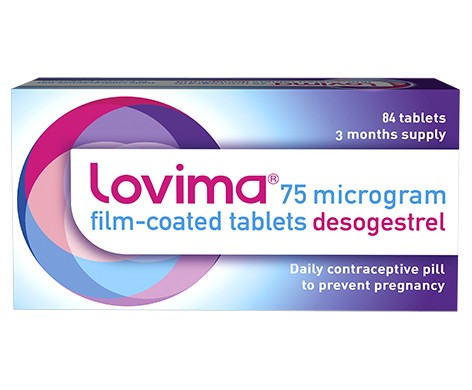 Lovima 75 microgram film-coated tablets – Omega Pharmacy
