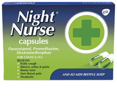 Night Nurse Capsules – Omega Pharmacy