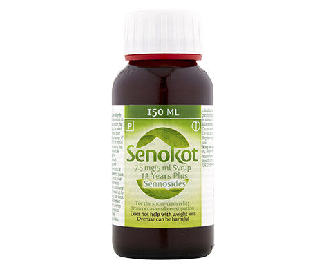 Senokot 7.5mg/5ml Syrup – Omega Pharmacy
