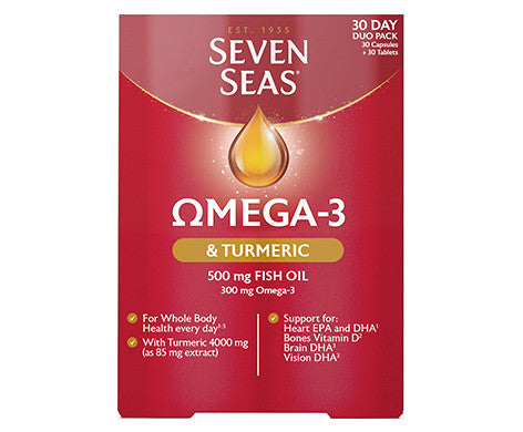 Seven Seas Omega-3 & Turmeric – Omega Pharmacy